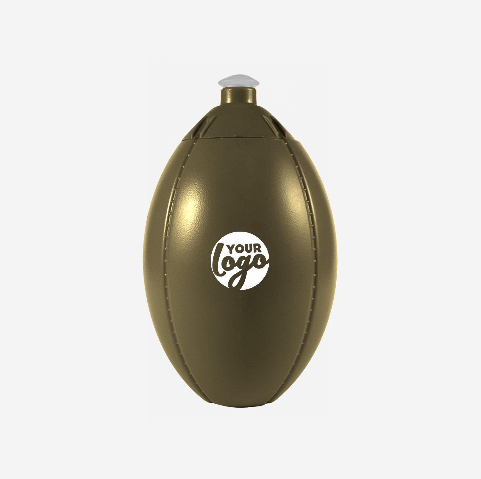 Rugby Ball 500ml Sports Bottle - Lumoss Mouldings