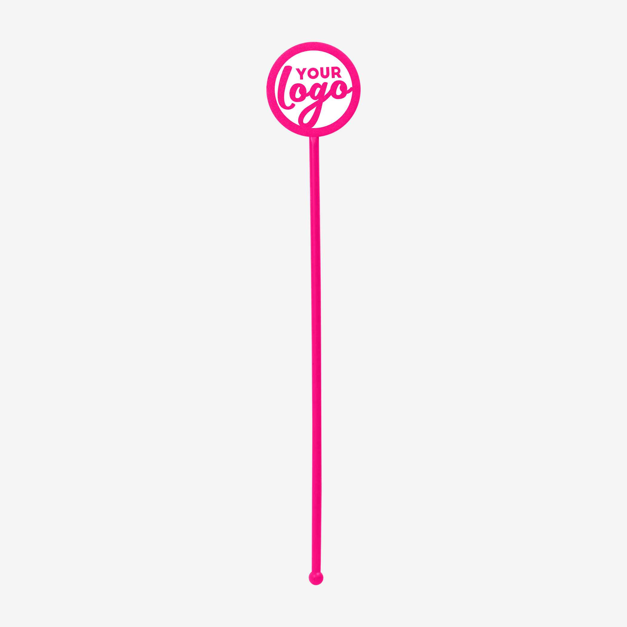 Standard Straight Stem Round Head Swizzle Stick - Lumoss Mouldings
