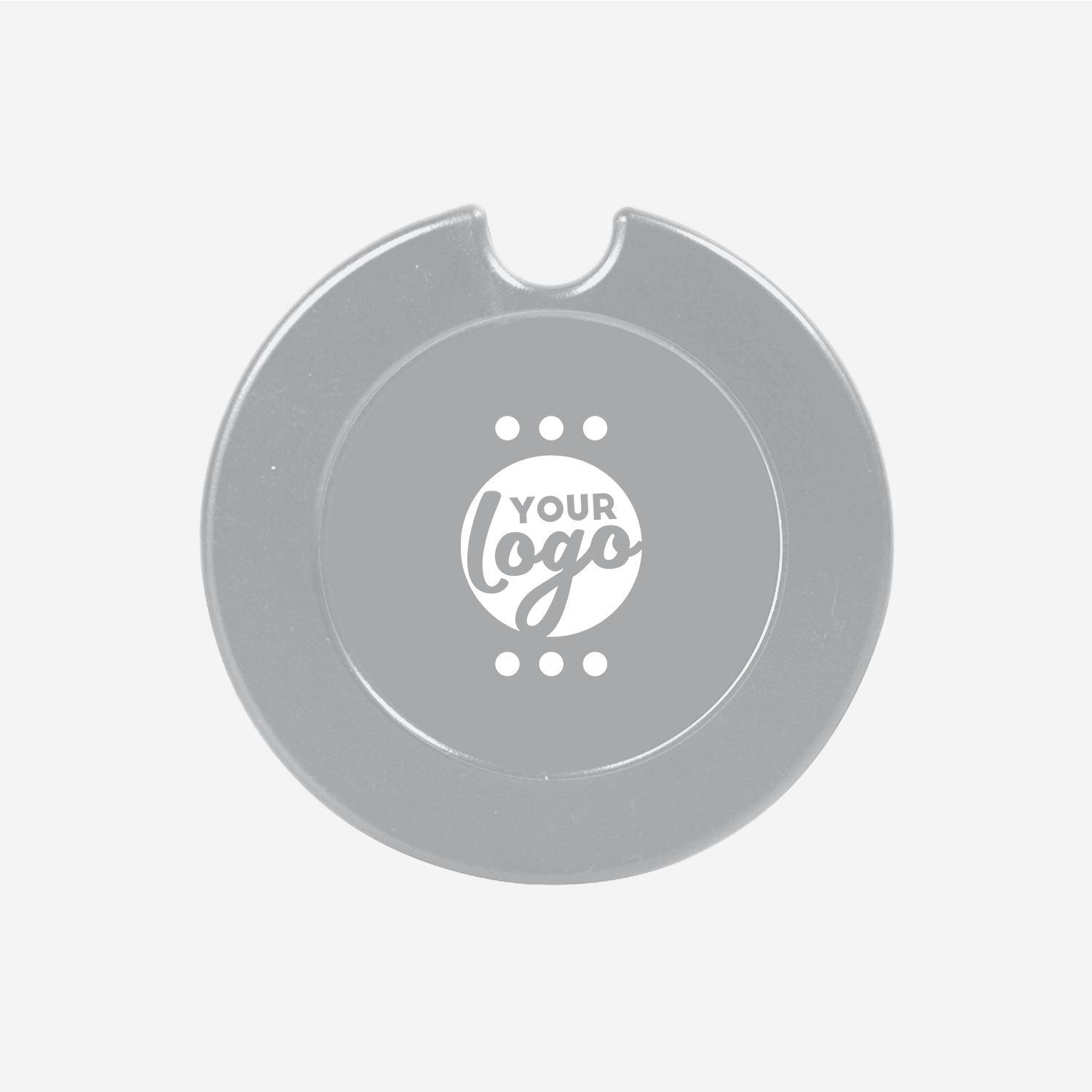 Round License Disc Holder - Styrene - Lumoss Mouldings