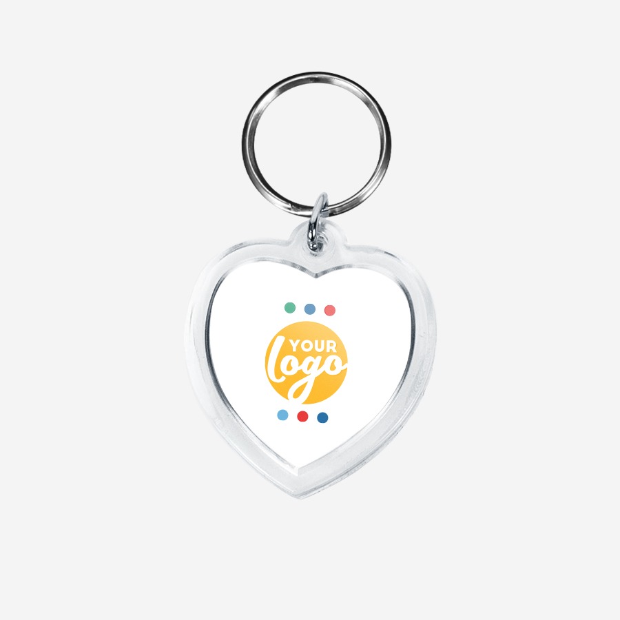 CK59 Heart Shaped Sonic Welded Key Ring - Lumoss Mouldings